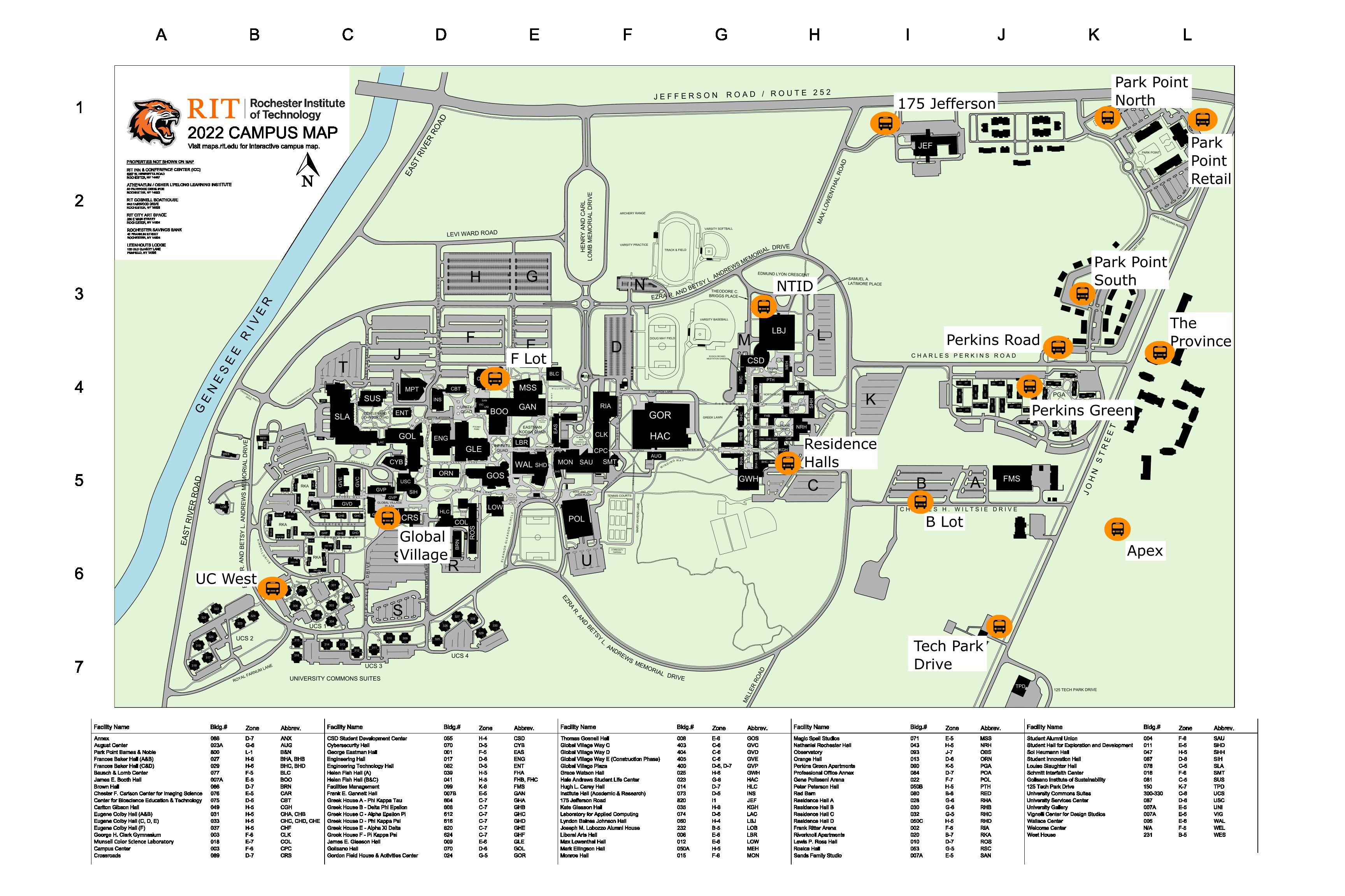 Campus Shuttles | Parking and Transportation Services | RIT
